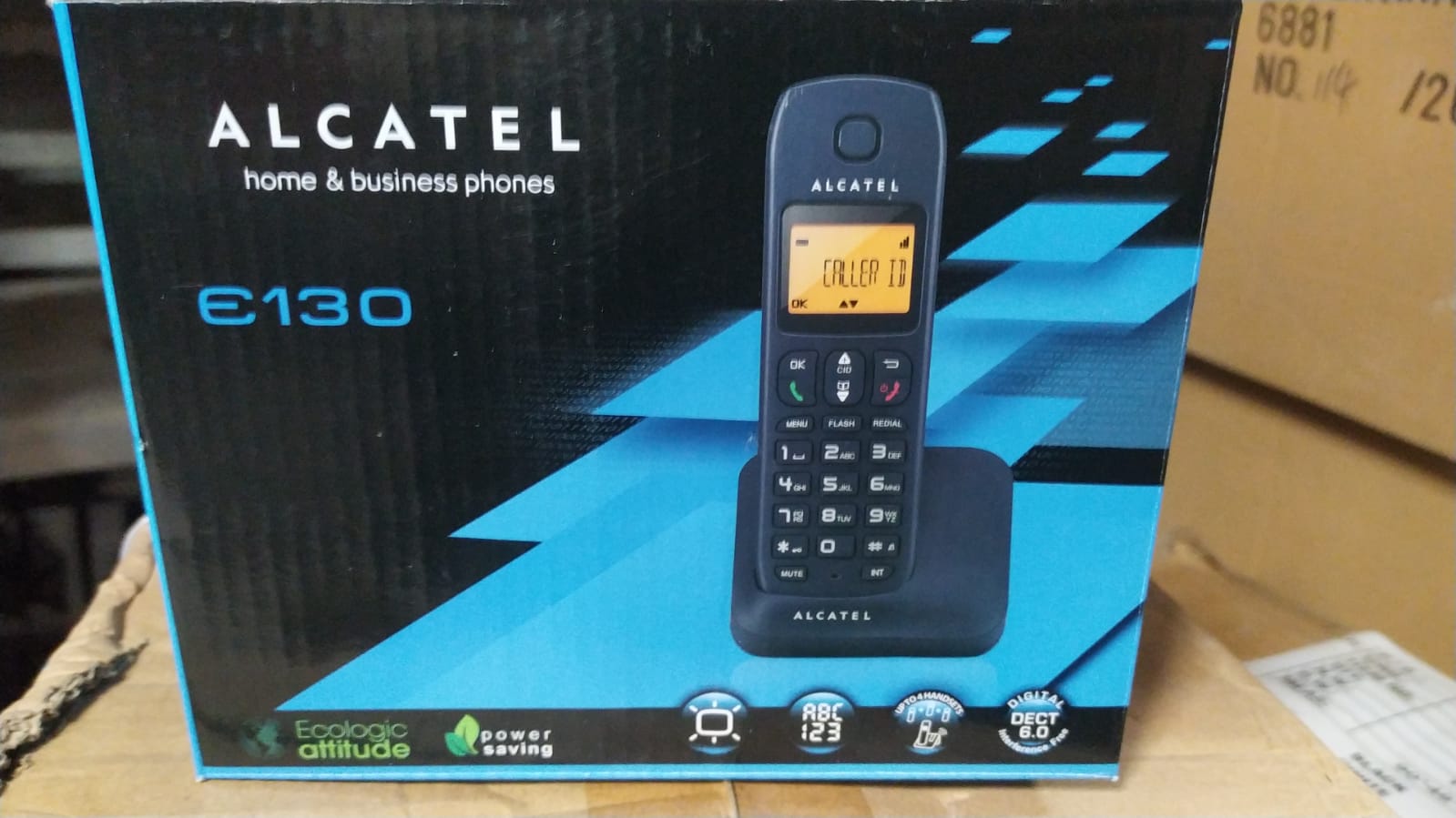 Teléfono Inalámbrico Alcatel E-130 Identificador De Llamadas – Tus ...