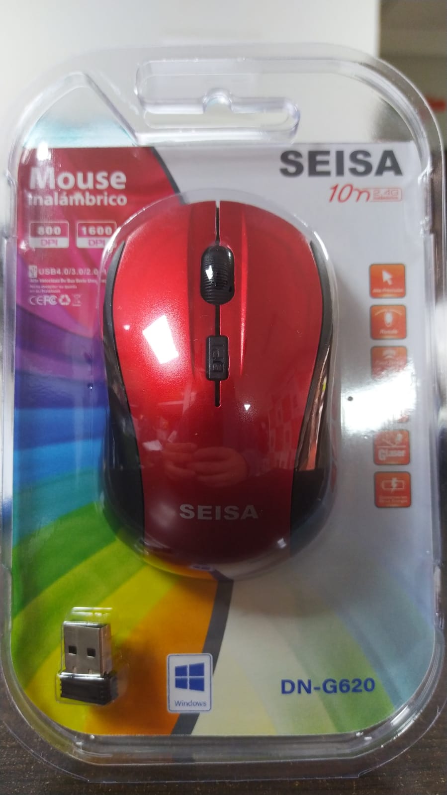 DN-G620 MOUSE INALAMBRICO 2.4G pilas – Tus Tecnologías