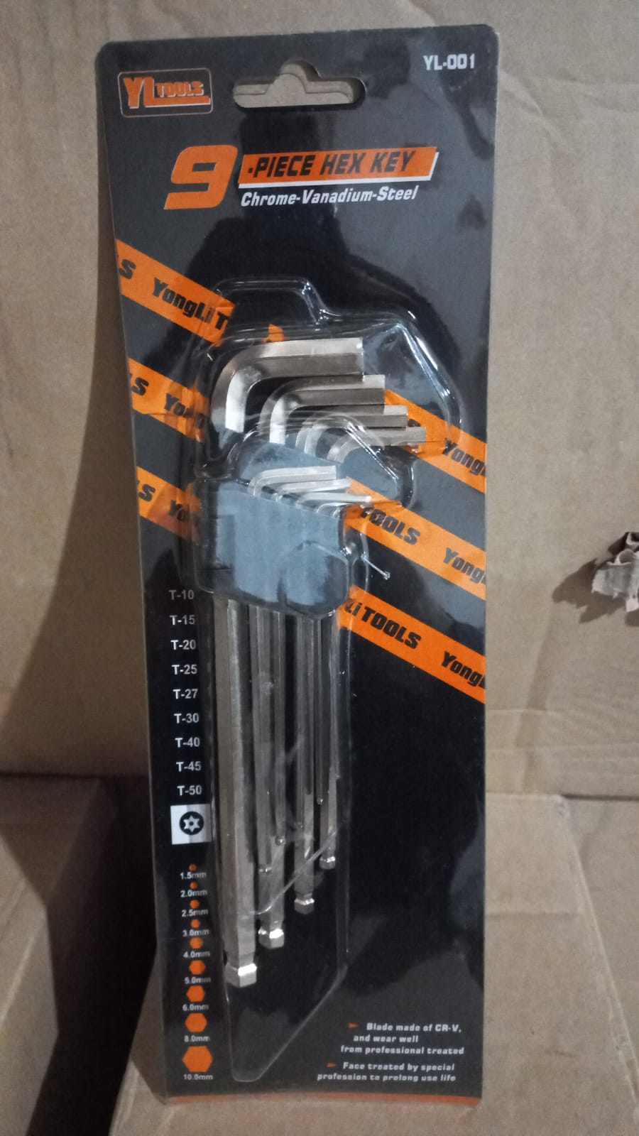 SET DE LLAVES ALLEN MEDIANAS 9 PIEZAS YL-001 – Tus Tecnologías